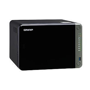 QNAP TS-653D-8G 6 Bay NAS for Professionals with Intel® Celeron® J4125 CPU and Two 2.5GbE Ports