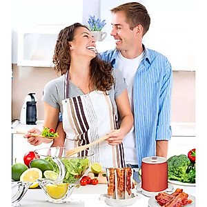 Bacon Can Microwave Cooker as Seen on TV, Bacon Cooker for Microwave Oven，Splash Proof and Mess Free Design, Pour the Grease Right Out, Easy to Clean, Easy to Store