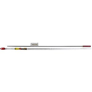 Pro Shot Products CR36-22 36-Inch .22 6.5-mm Coated Rifle Rod, Black