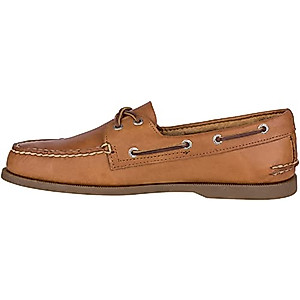 Sperry Men's Authentic Original 2-Eye Boat Shoe, Sahara, 12 M US