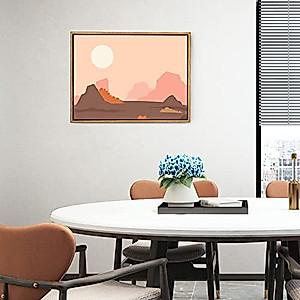 FOLKOR Floating Frame for 11x14 Canvas Painting 0.6-0.8" Deep, 2 Pack Floater Frame for Canvas Prints, 11 by 14 Art frame for Gallery Wall Living Room Bedroom Decor (Dark Brown)