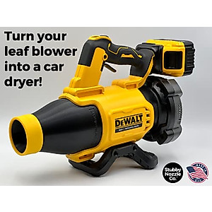Stubby Nozzle Co. STUBBY Car Drying Nozzle for DEWALT 20V MAX XR Leaf Blower (DCBL722B)