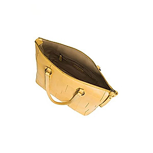 Frye Melissa Patchwork Zip Shopper, Yellow