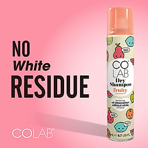 Colab Sheer & Invisible Dry Shampoo New York 6.76 Ounce Fruity (200ml)