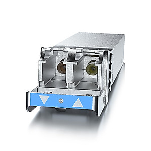 10Gtek 10GBase-LR SFP+ Transceiver, 10G 1310nm SMF SingleMode Fiber Optic Module, 10km, for Cisco SFP-10G-LR, Meraki MA-SFP-10GB-LR, Ubiquiti UniFi UF-SM-10G, Fortinet, Mikrotik and More, Pack of 10