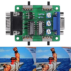 HEEPDD Screen Scan line Generator, Scan Line Generator Board for Machine Retro Games Video Converter Board VGA Output Jamma Game MonitorJoysticks