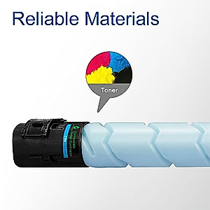 GREENRHINO Compatible Toner Cartridge Replacement for Konica TN321 TN321C (A33K430) to use for Minolta BizHub C224 C224e C284 C284e C364 C364e (Cyan, 1-Pack)