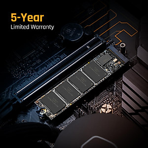 Hikvision E3000 Internal NVMe PCIe M.2 SSD 512GB, Internal Solid State Drive, Gen 3x4, 2280, 3D NAND Flash Memory, Up to 3500MB/s Read Speed