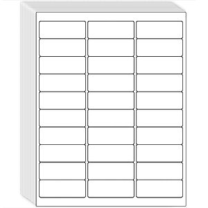 1" x 2-5/8" Shipping Address Labels 3000 Label Stickers Paper for Laser/Inkjet Printer 30 per Page Printable Mailing Labels - Matte, 100 Sheets