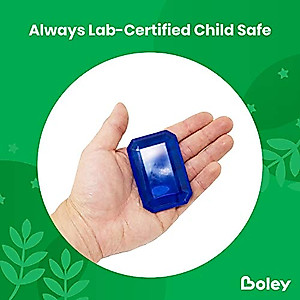 Boley Dive Gems Swim Toys - 12 Pk Sinking Swimming Pool Toys for Kids - Pool Diving Toys, Water Games & Bath Toys for Toddlers