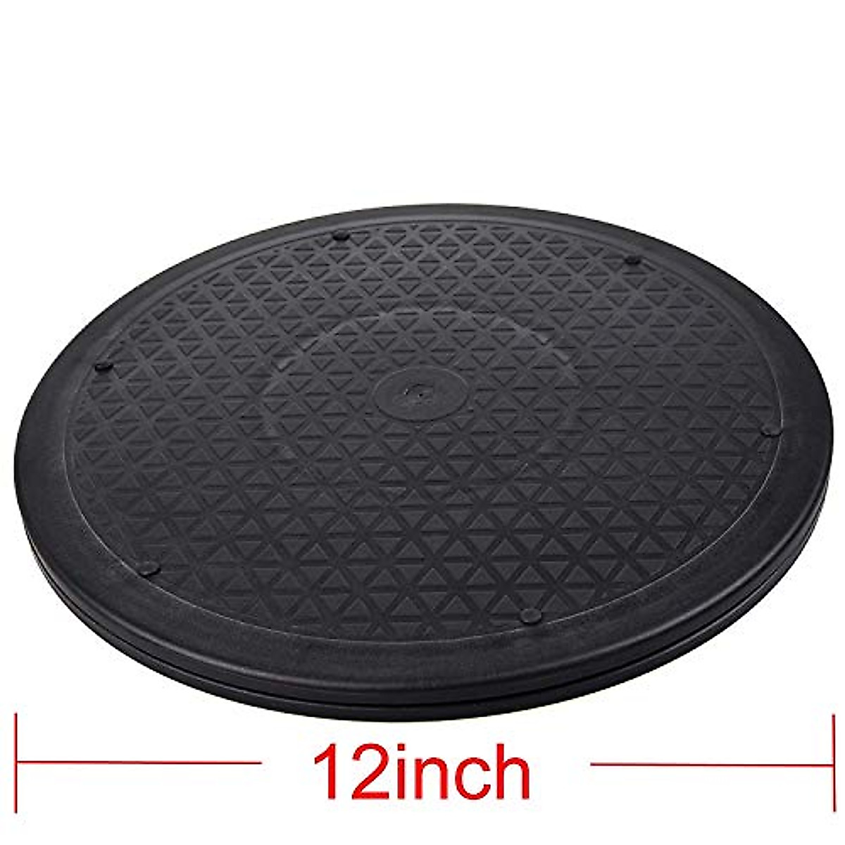12 Inch Heavy Duty Rotating Swivel With Steel Ball Bearings Stand for Monitor/TV/Turntable/Lazy Susan