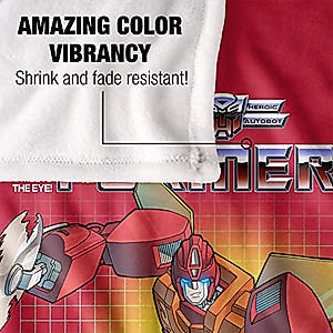 Transformers Hot Rod Silky Touch Super Soft Throw Blanket 36" x 58"