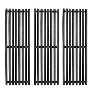 EasiBBQ 3 Pack Cast Iron Grill Grates for 2015 and Newer Char-Broil Commercial, Signature, Professional Series TRU-Infrared Gas Grills