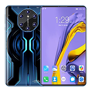 Tablet Laptop Android, All-New Fire 7" Smart Tablet, IPS HD Display Tablets PC Built-in WiFi Blue-Tooth GPS, 2GB RAM+16GB, 4000mAh Battery, Dual Sim, Dual Camera, Voice Call Game Tablet (Blue)