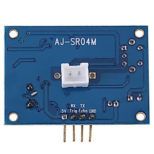 5V Integrated Ultrasonic Module Ultrasonic Distance Sensor Measuring Transducer Distance Sensor Waterproof Ultrasonic Measuring Board Transducer Probe for Horizontal Distance Measuring