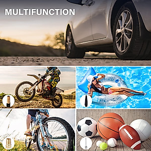 GSPSCN Portable Air Compressor Pump Tire Inflator with Digital Gauge, Heavy Duty Double Cylinder 12V Tire Pump 150 PSI with Tire Repair Kit and Toolbox for Auto,SUV,Off-Road,Truck,Bike