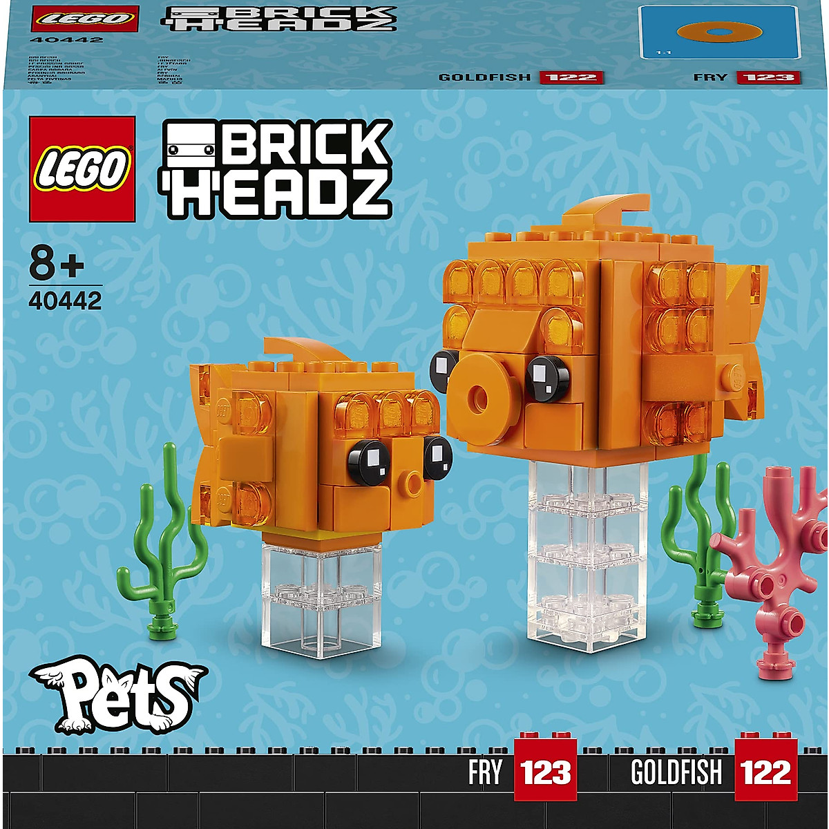 LEGO BrickHeadz 40442 Pets Goldfish