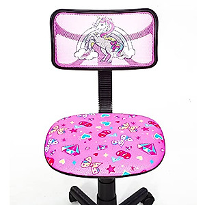 Idea Nuova JoJo Siwa Swivel Mesh Rolling Desk Chair
