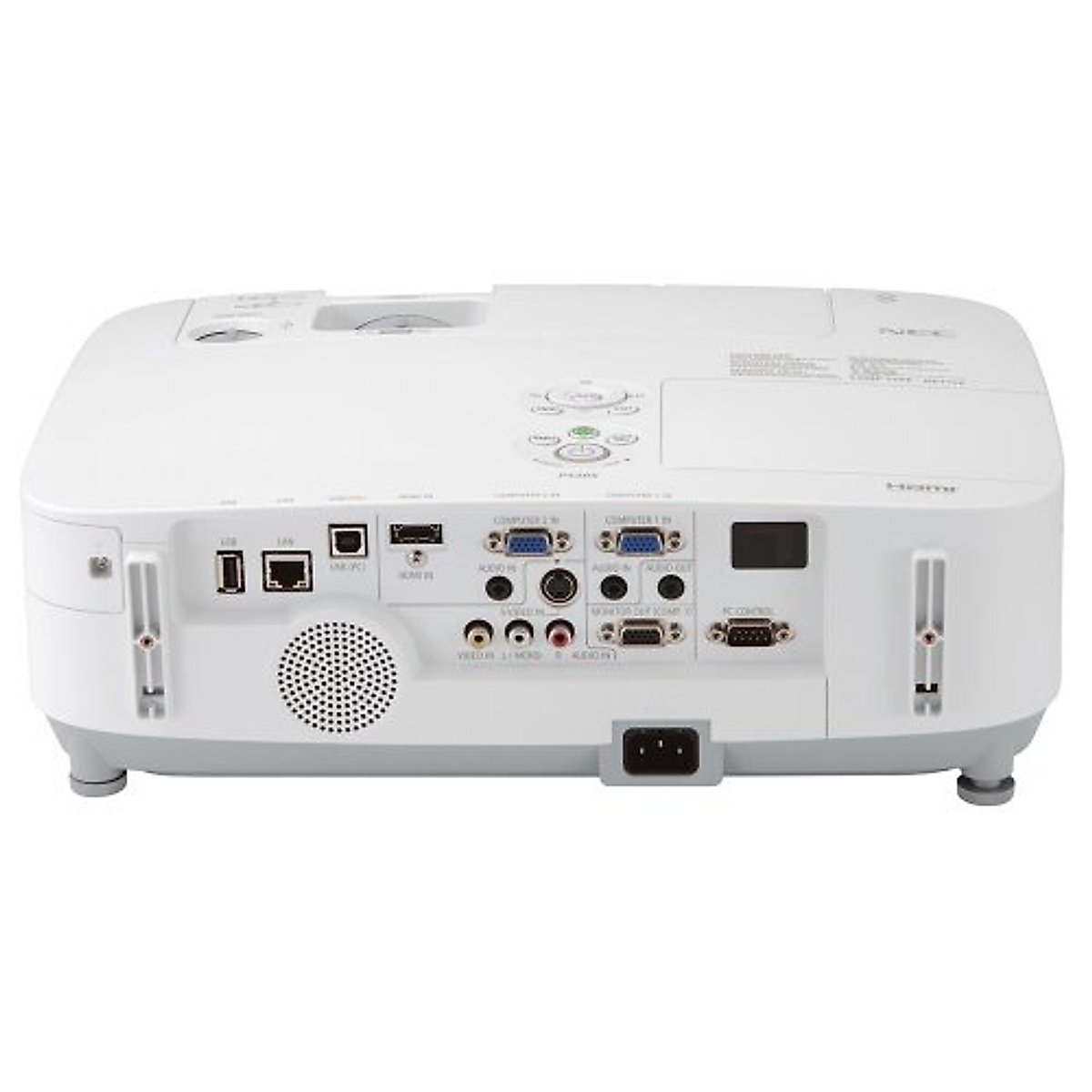 NEC Display Solutions NP-P420X 1024 x 768 4200 Lumens LCD Entry-Level Professional Installation Projector 2000:1 Front, Rear, Ceiling RJ45
