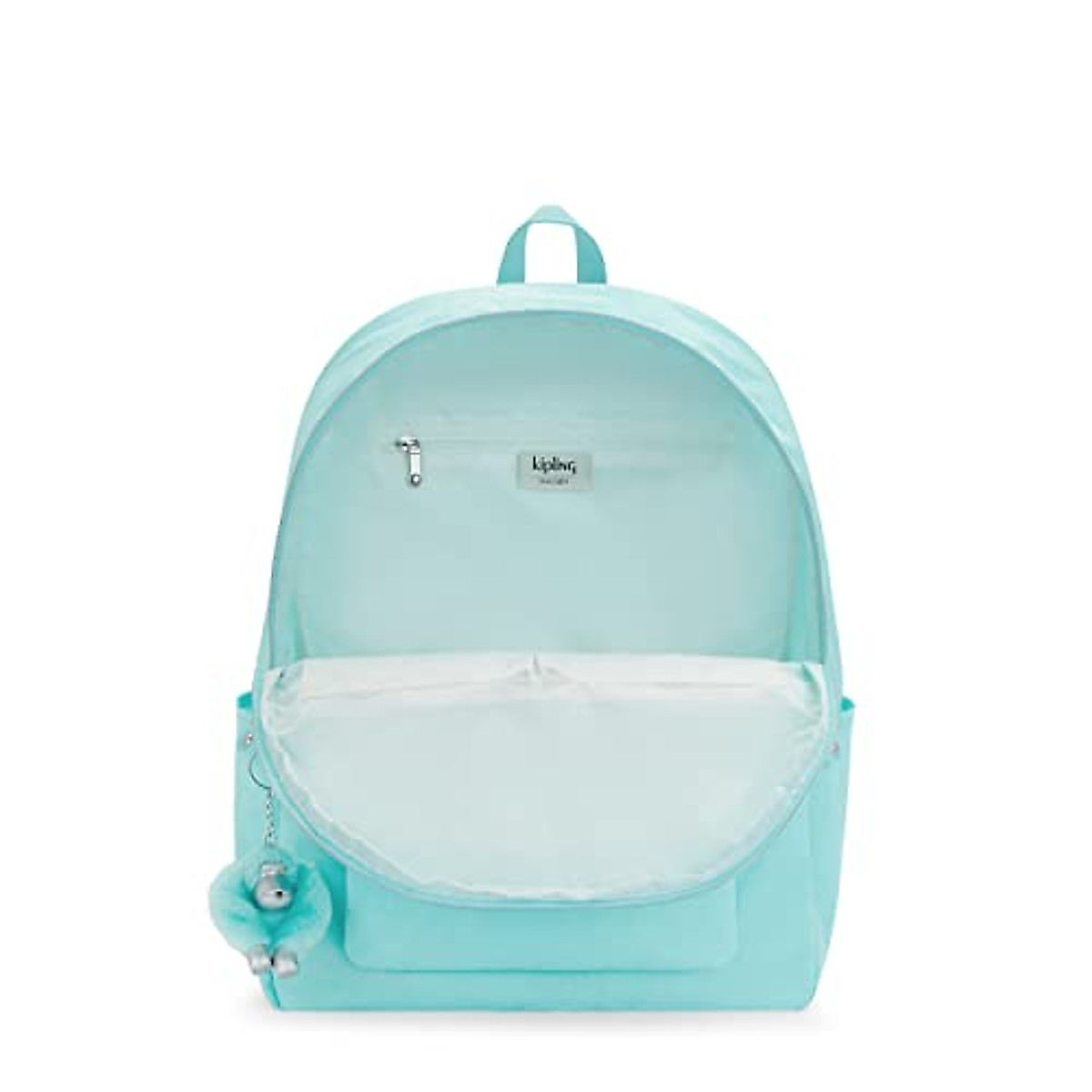 Kipling Women's Chuwy Backpack, Lightweight, Compact, Stylish, Bag, Fresh Teal Hologram, Medium