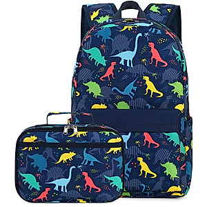 CAMTOP Backpack for Girls Boys Kids School Backpack with Lunch Box Preschool Kindergarten BookBag Set