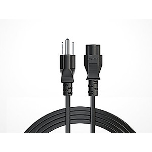 6Ft 3 Prong AC Laptop Power Cord Cable for Dell IBM Hp Compaq Asus Sony Toshiba Lenovo Acer Gateway Notebook Computer Charger Spare: IEC-60320 IEC320 C5 to NEMA 5-15P