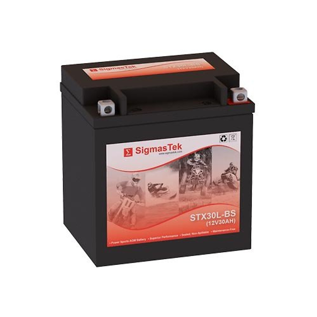 Deka ETX30L Motorcycle Battery (Replacement)