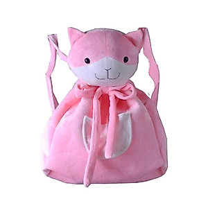 GK-O Chiaki Nanami Cosplay Anime Plush Cat Backpack Anime figures Pink Chiaki Backpack