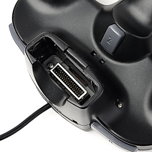 4 Pack Classic 64 Controller, suily Game pad Joystick for 64 - Plug & Play (Non PC USB Version) (Black/Gray/Red/Blue)