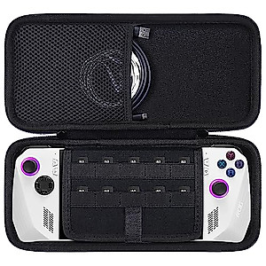 Aenllosi Hard Carrying Case Replacement for ASUS Rog Ally 7 inch 120Hz Gaming Handheld,Organizer for AMD Z1 Extreme Processor Game Console(Black,Case Only)