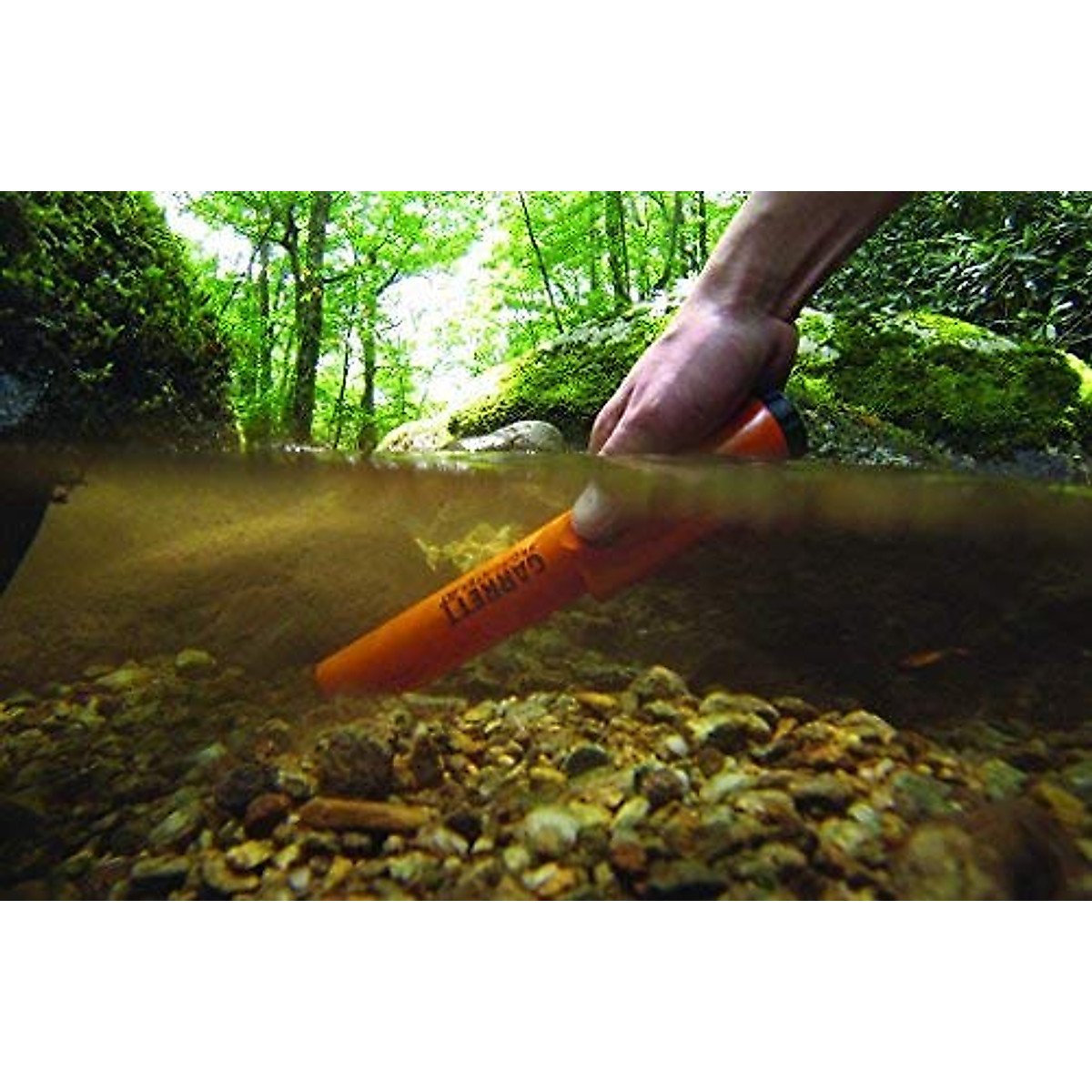 Garrett AT MAX Waterproof Metal Detector, MS-3 Wireless Headphones and Pro-Pointer AT Z-Lynk Pinpointer