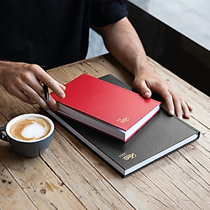 Letts of London Standard Daily Planner, 12 Months, January to December, 2024, Day-Per-Page, A5 Size, 8.25" x 5.875", Burgundy (C10XBY-24)