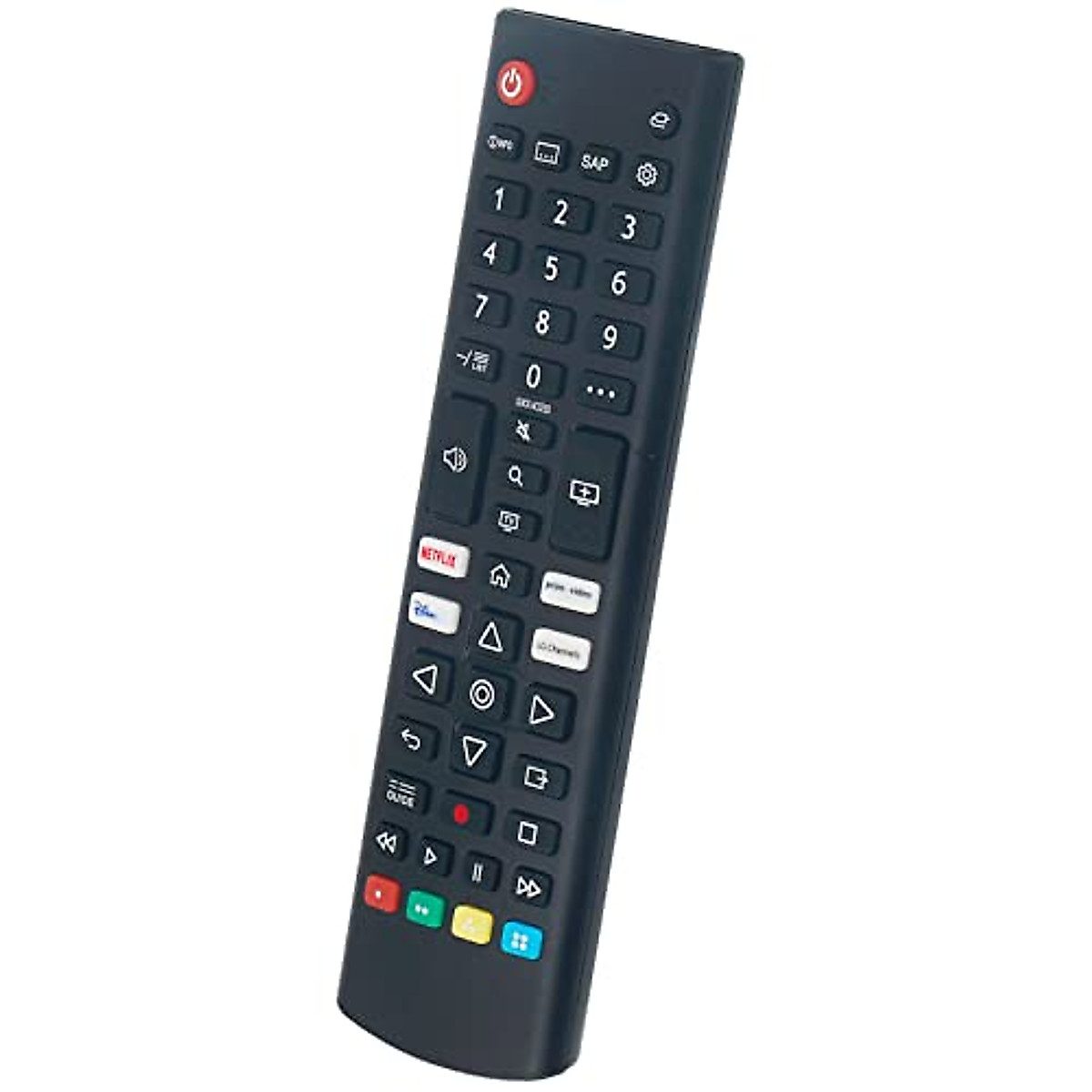 AKB76037601 Replace Remote Control fit for LG TV 2021 Model LED HD 4K Smart UHD HDTV with Prim-Video Disny Netflx Channels Buttons 43UP7000PUA 32LM627BPUA 32LM577BPUA 43UP8000PUR 50UP8000PUR
