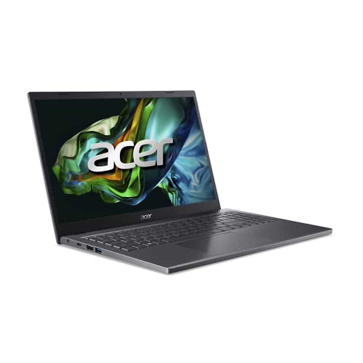 Acer Aspire 5 15 Slim Laptop | 15.6" FHD (1920 x 1080) IPS |Core i7-1355U | Intel Iris Xe Graphics | 16GB LPDDR5 | 512GB Gen 4 SSD | Wi-Fi 6E | USB4/Thunderbolt 4 | Backlit KB | A515-58M-7570, Gray