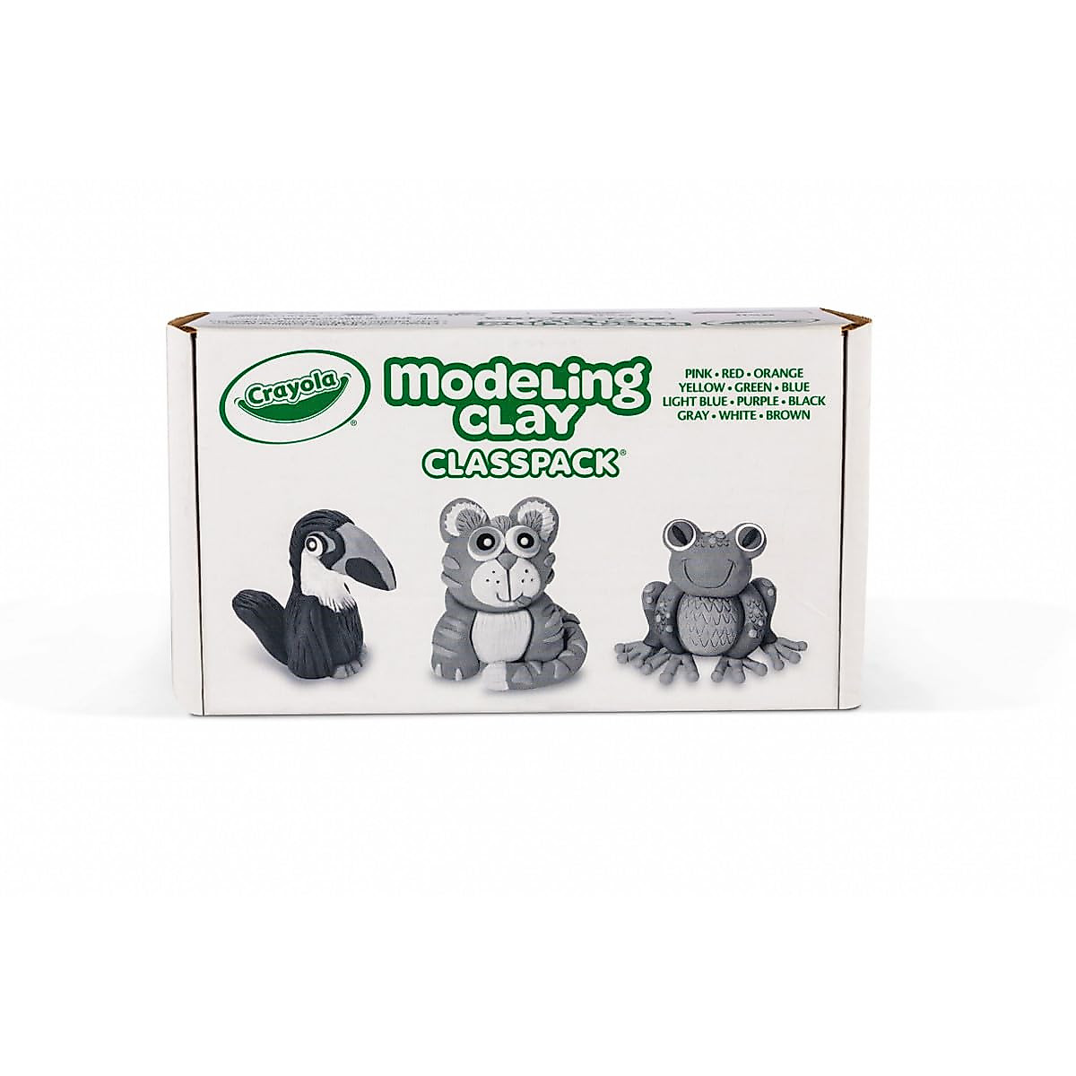 Crayola Modeling Clay Classpack (24 Packs), Bulk Modeling Clay for Kids, 12 Colors, Nontoxic, Classroom Supplies for Kids Arts & Crafts