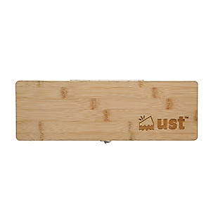 ust pack along cutting board with knife made of bamboo for portable food preparation with moisture resistant and eco friendly design for camping and everyday use