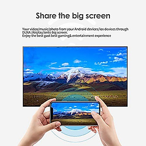 Android 10.0 TV Box Octa Core, Android TV Box 2GB RAM 16 GB ROM, WiFi 2.4GHz/5GHz Quad Core 64 Bits 3D/4K/6K Full HD/H.265/H.264/USB 2.0 Android Box