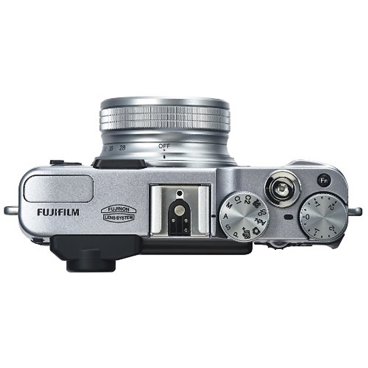 FUJIFILM Digital Camera X20S (Silver)12MP 2/3-inch EXR-CMOSII F2.0-2.8 Wide angle25mm 4x Optical Zoom F FX-X20S - International Version (No Warranty)