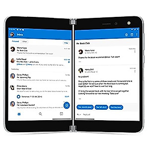 Microsoft Surface Duo 256GB AT&T Locked, Glacier (Renewed)