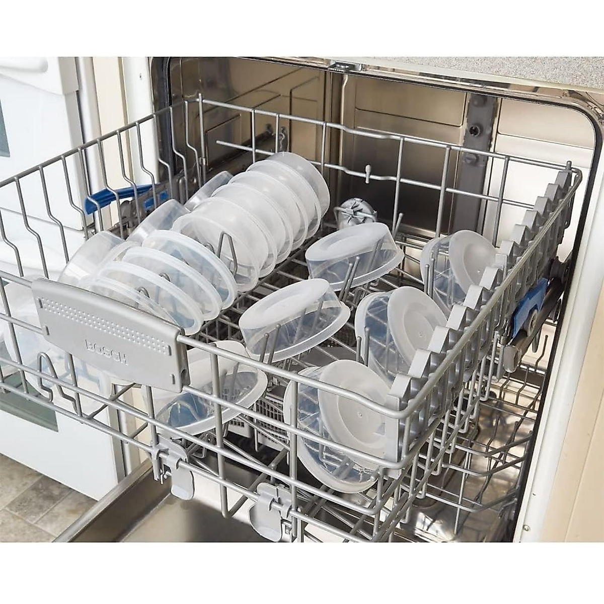 12 Pack 32 oz Food Storage Containers with Lids BPA-Free Leakproof Round Deli Cups Freezer Microwave Safe Meal Prep Containers Airtight Plastic Disposable Takeout Bowls for Kitchen and Restaurant Use