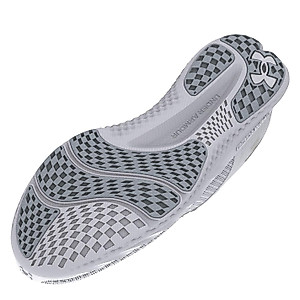 Under Armour Women's Charged Breeze, (100) White/White/Metallic Silver, 8, US