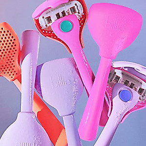 Billie 5-Blade Women’s Razor Travel Case - Cool Blue