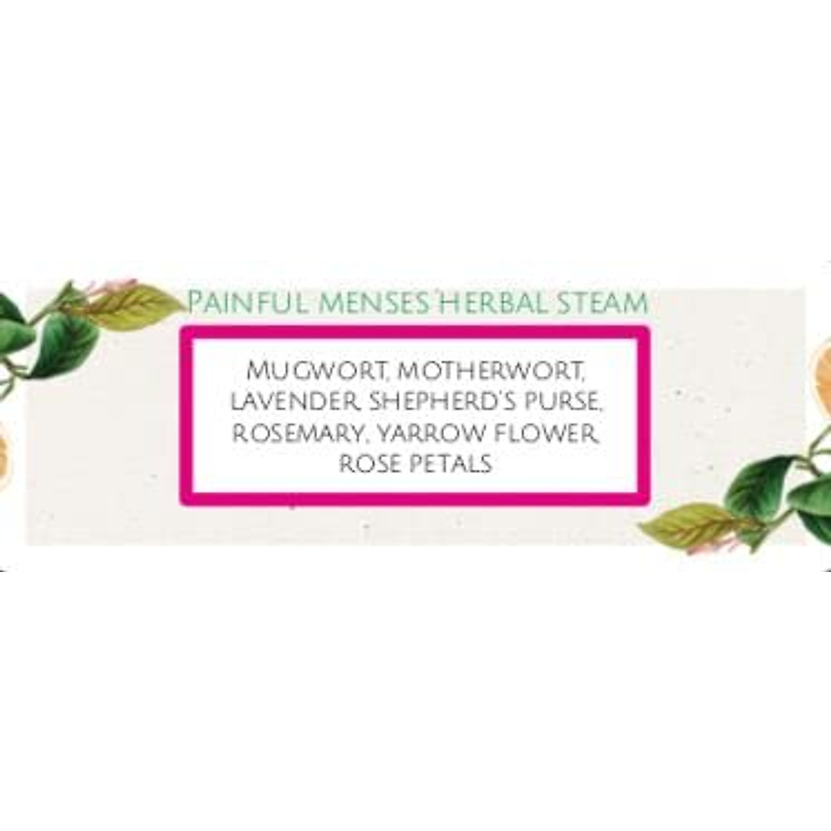 Yumi Yoni Womb Wellness Steams by Flambeaux | Single Use | .25 OZ | Try Our Yumi Steam Pot