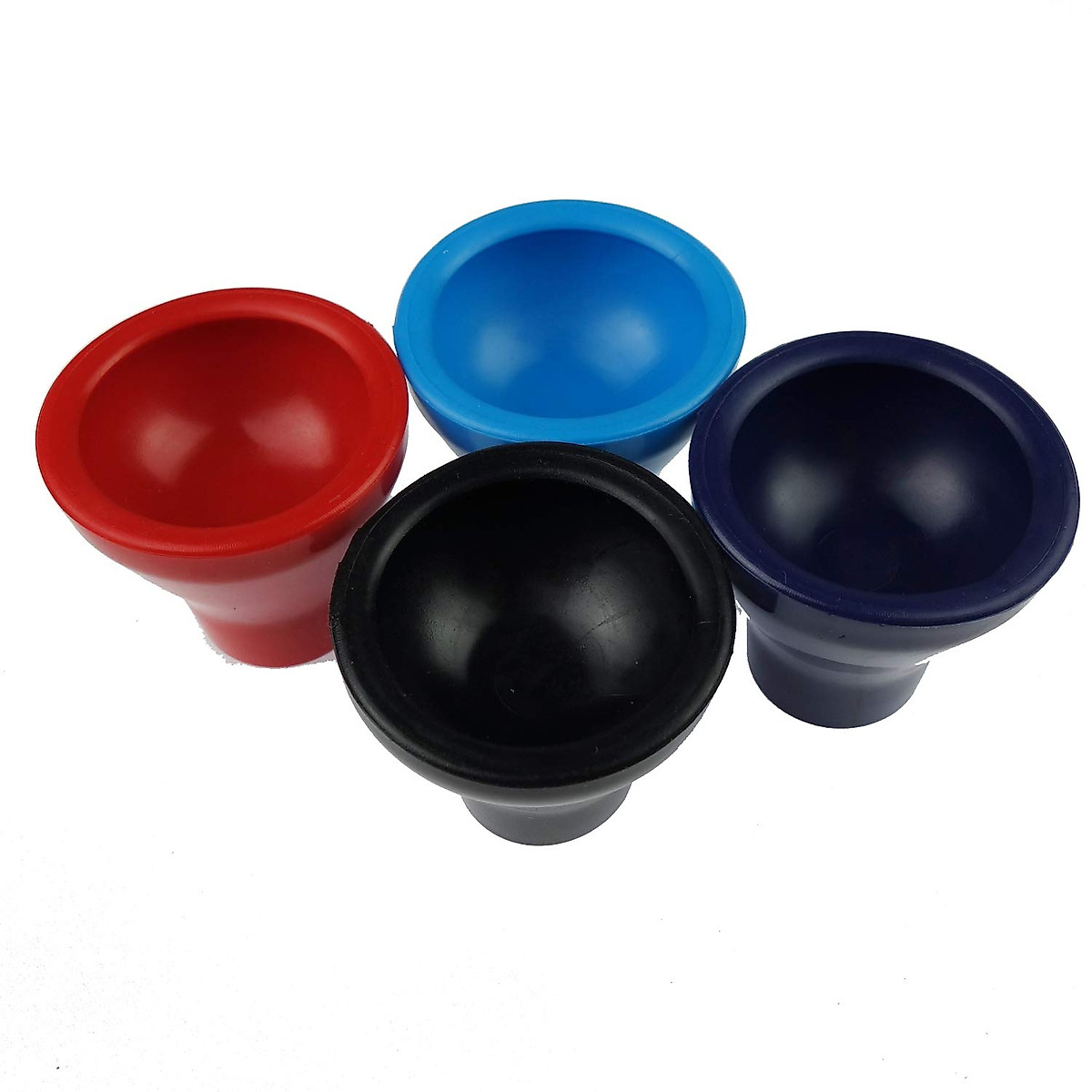 Zelerdo 4 Pack Golf Ball Retriever Putter Picker Grip Pick Up Tool, 4 Colors