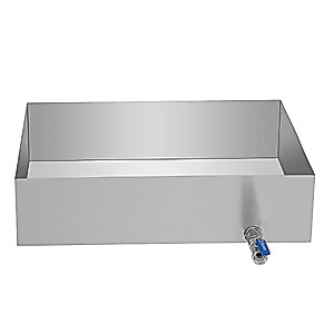 VBENLEM Maple Syrup Evaporator Pan 24x18x6 Inch Stainless Steel Maple Syrup Boiling Pan for Boiling Maple Syrup