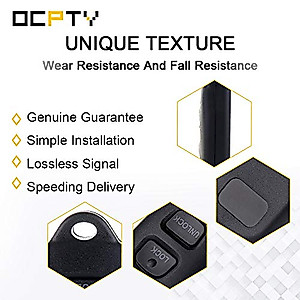 OCPTY 2X Flip Key Entry Remote Control Entry Remote key Fob for 99 00 01 02 03 04 05 06 07 08 for Pontiac Vibe for T OYOTA Camry Corolla Matrix Sienna Solara GQ43VT14T