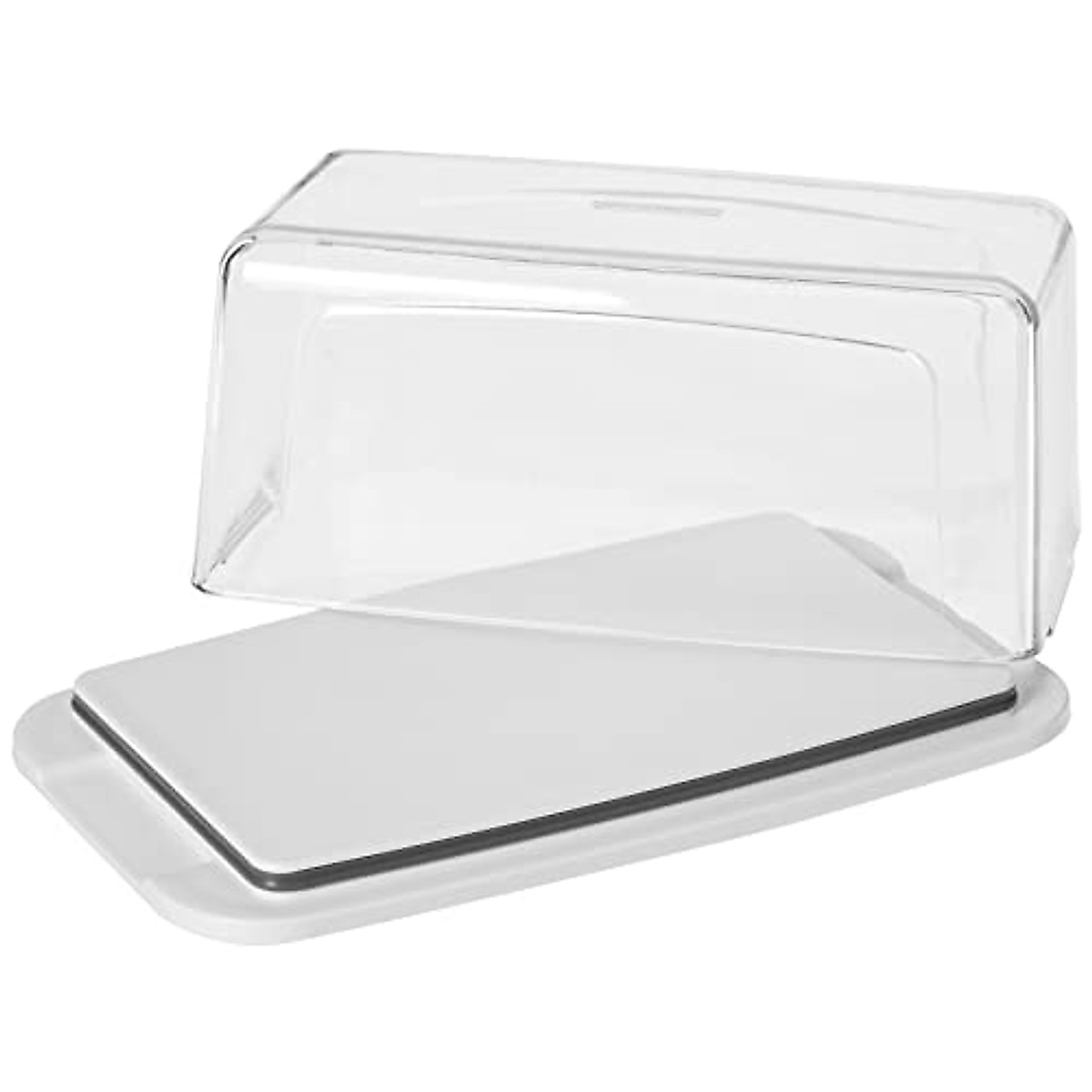 Progressive International Cheese ProKeeper BPA-Free Plastic Meal Holder, 8.75 in L x 3.6 in H x 4.75 in D, Ideal for Maintaining Fridge Organization