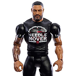 Mattel WWE Roman Reigns Basic Action Figure, 10 Points of Articulation & Life-like Detail, 6-inch Collectible