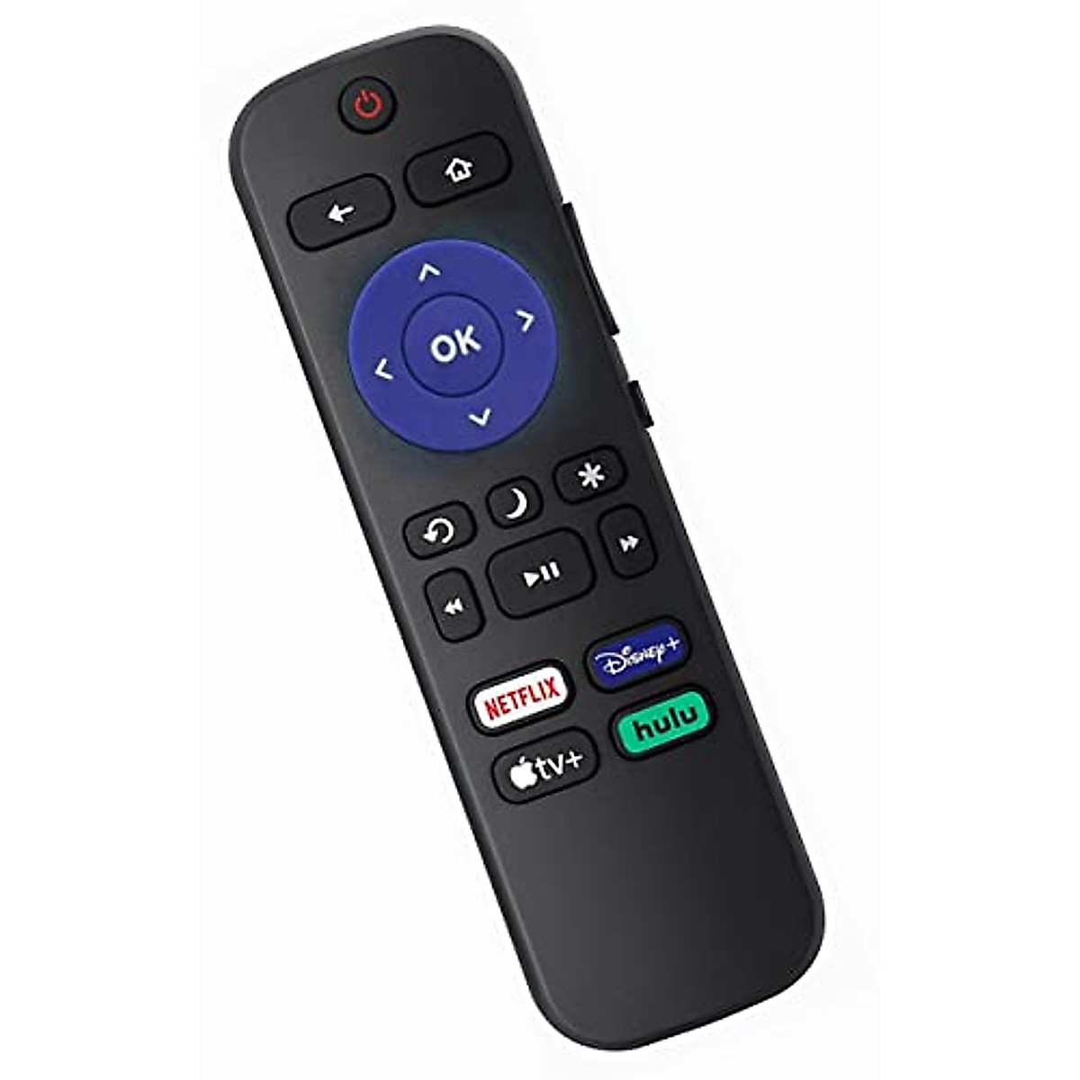Universal Remote Compatible with Roku TV, for TCL/Philips/JVC/RCA/Magnavox/Sanyo/LG/Haier/ONN Roku TVs
