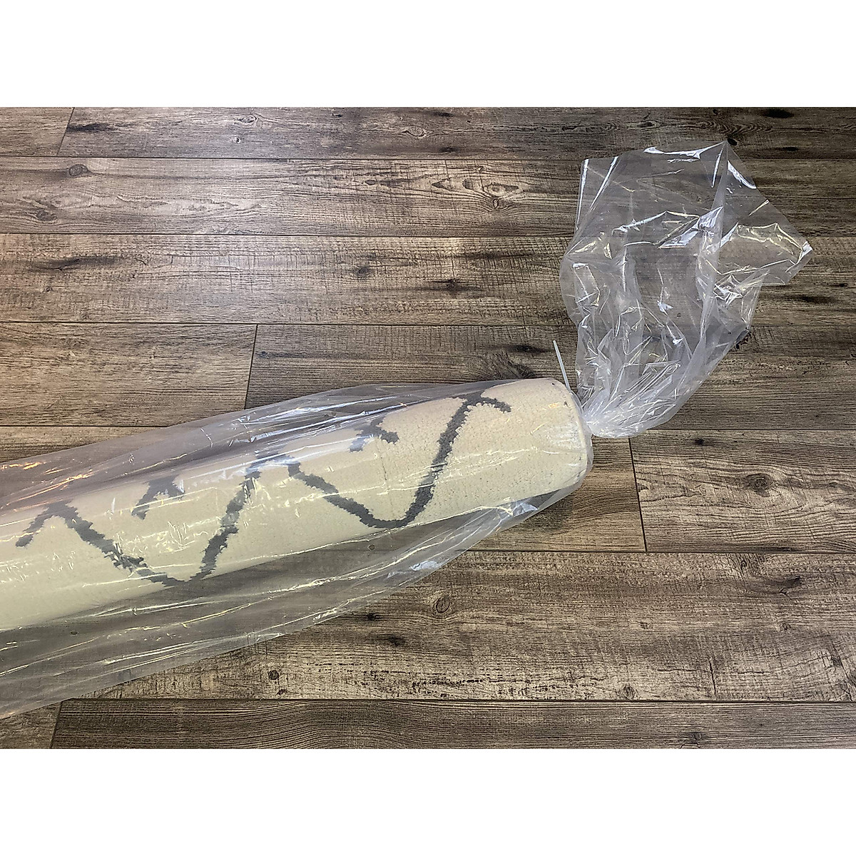 Rug Storage Bag and Zip Tie - WITH Vent Holes - Heavy Duty - Giant Size Fits Rugs up to 9'x12' - Protects Rolled Rugs for Moving or Storage